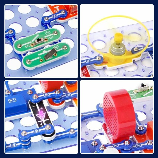 Interactive STEM Circuit Building Kit for Kids – Educational Physics ...