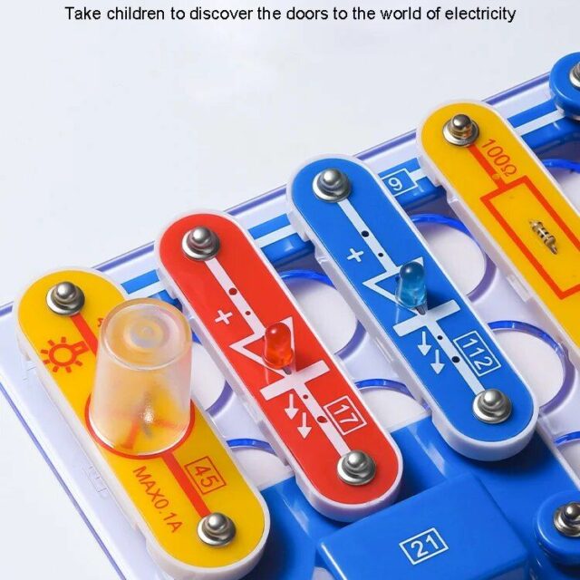 Interactive STEM Circuit Building Kit for Kids – Educational Physics ...